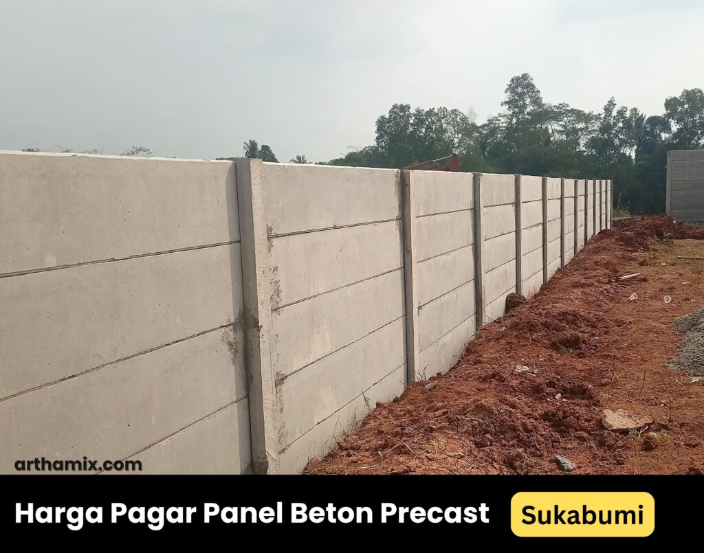 Harga Pagar panel Sukabumi 2026 - Beton Precast